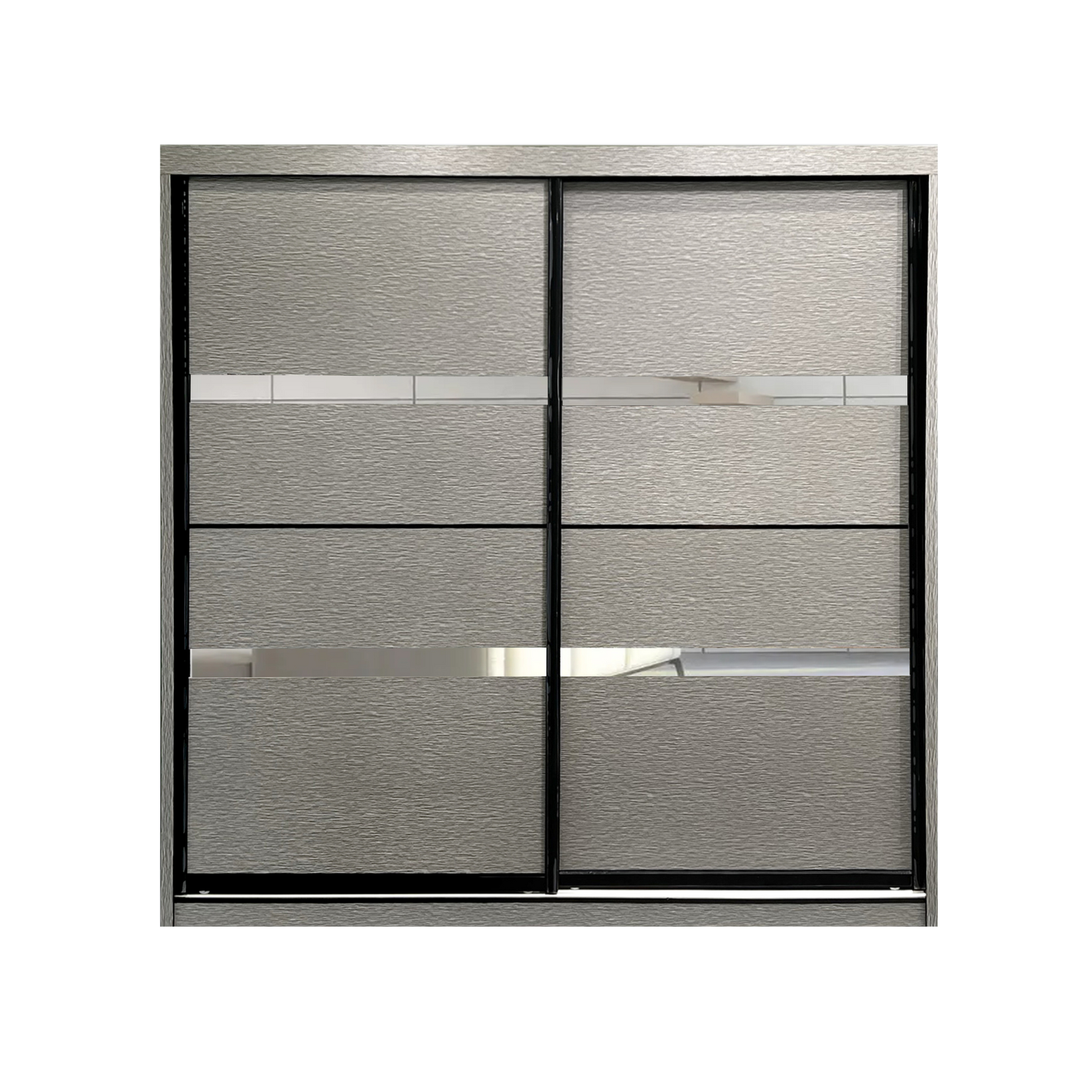 Utopia Anti-Jump Sliding Door Wardrobe – Bahagia Furniture Gallery